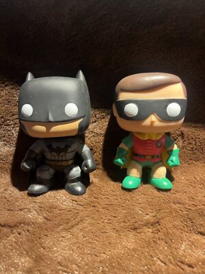 Batman And Robin Funko Pop Figures TV Series / NO Box 830395031170| eBay