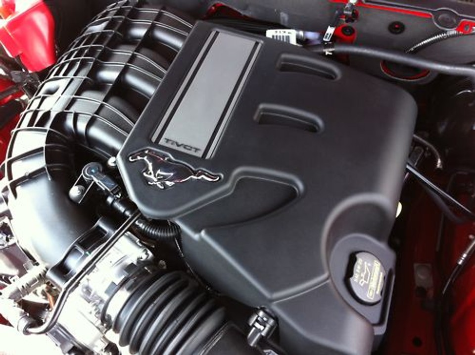 OEM NEW 2014 Ford Mustang V6 Performance Pack Engine Cover - 3.7L V6 ...