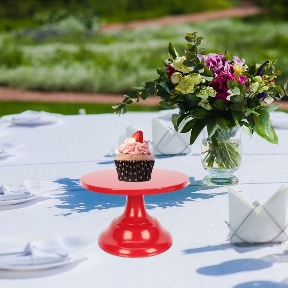 Iron Cake Storage Plate Cake Stand Dessert Stand Cake Display Plate ...