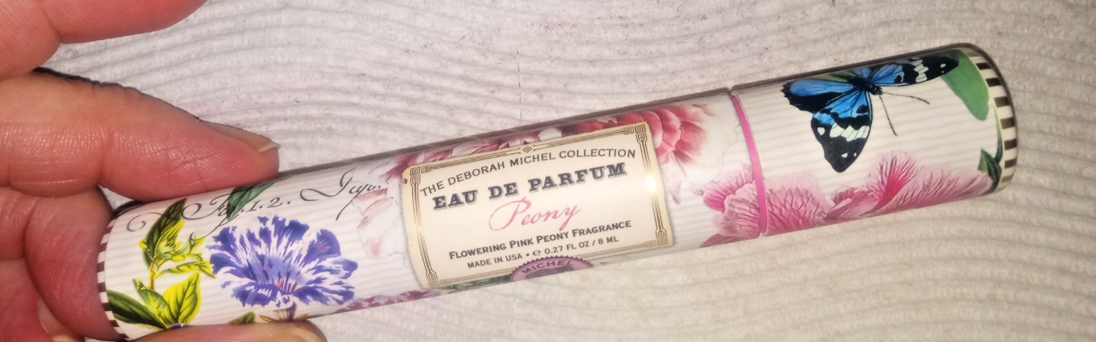 Deborah Michel Eau De Parfum PEONY .27 Fl oz New in box Perfume | eBay