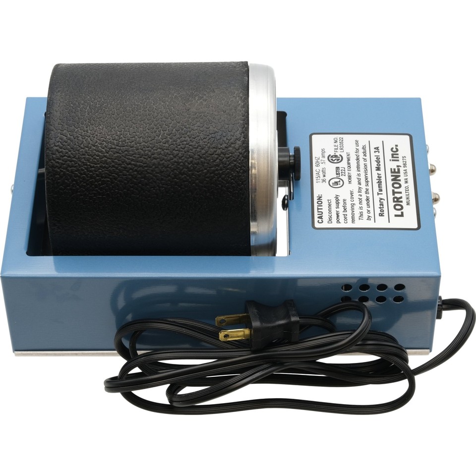 3a Lortone Tumbler Gold Jewelry Silver Polishing Stone 3lb Barrel ...