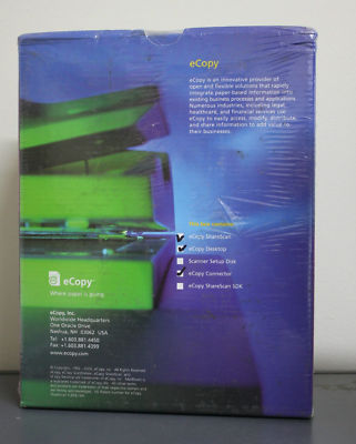 eCopy Sharescan OP V4.0o Canon MEAP Device (1) | eBay Australia