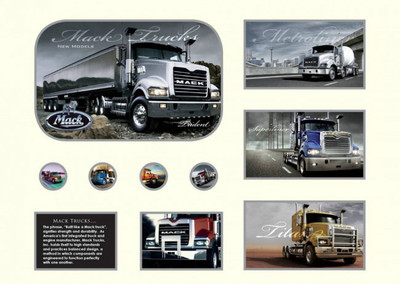 New Mack Truck Limited Edition Memorabilia Framed | eBay