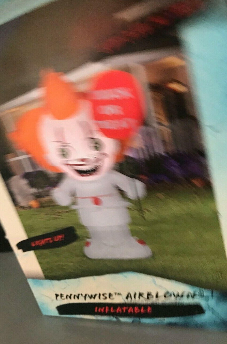 IT MOVIE Pennywise Airblown Inflatable Gemmy Halloween Creepy Clown 5 ...