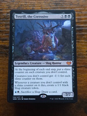 Custom Commander Deck ~ Slugs & Slime Counters ~ Toxrill, the Corrosive ...