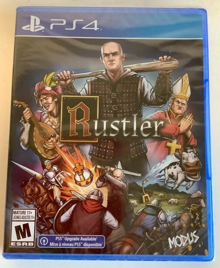 NEW Rustler Sony PlayStation 4 PS4 2021 Video Game fantasy medieval ...