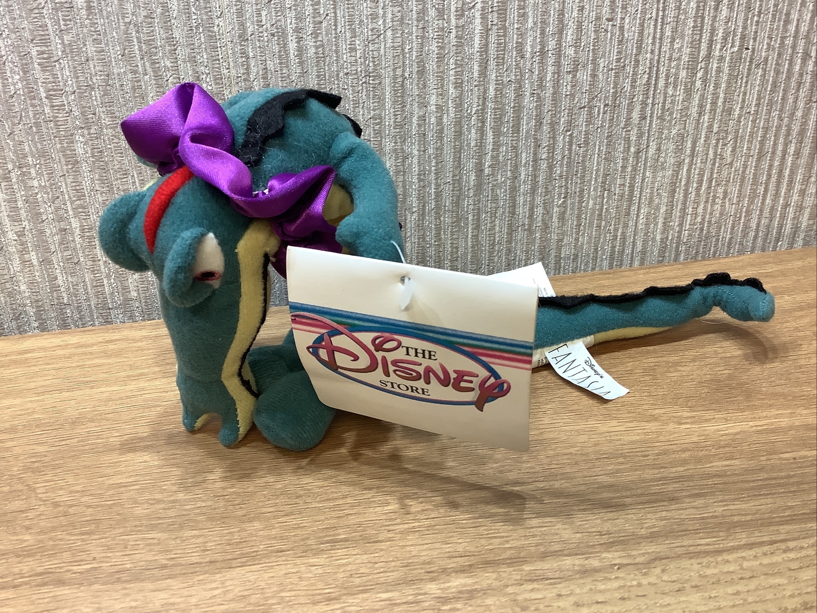 Disney Store Fantasia Alligator Soft Toy Plush NEW Rare 9 Inch Mickey ...