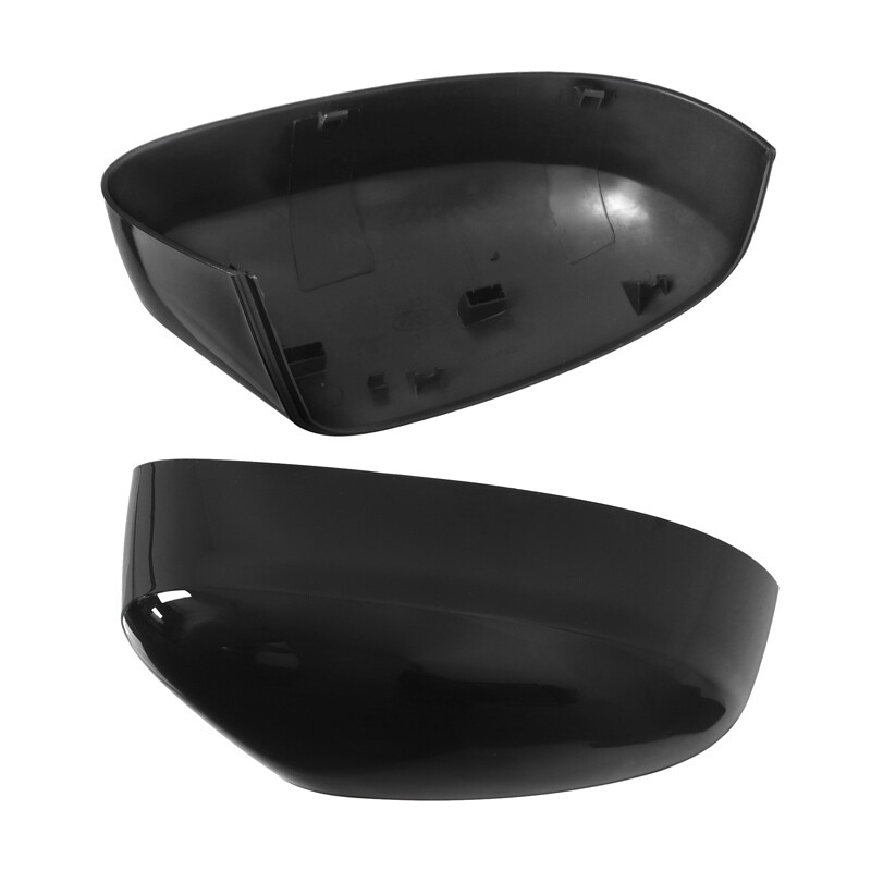 2x Gloss Black Door Wing Mirror Cover Caps Fit For Ford Focus MK3 2012 ...