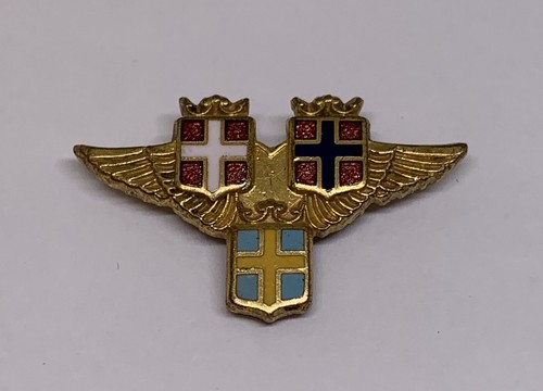 Vintage SAS Scandinavian Airlines System Pilot Wings Screw back Lapel ...