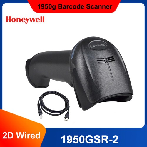 Honeywell 1950GSR-2 Handheld 2D Corded Area-Imaging Barcode Scanner w ...