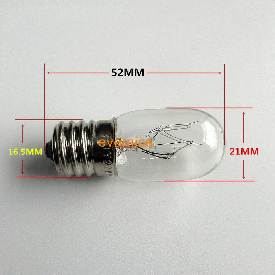 E17 15W Sewing Machine Light Bulb For Singer 15-30 15-88 15-90 27 ...