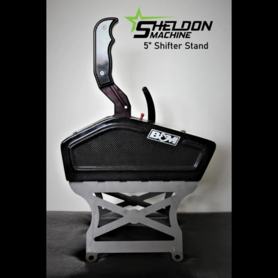Sheldon Machine 5 in. Tall Tunnel Mount Shifter Stand | B&M, Hurst, TCI ...