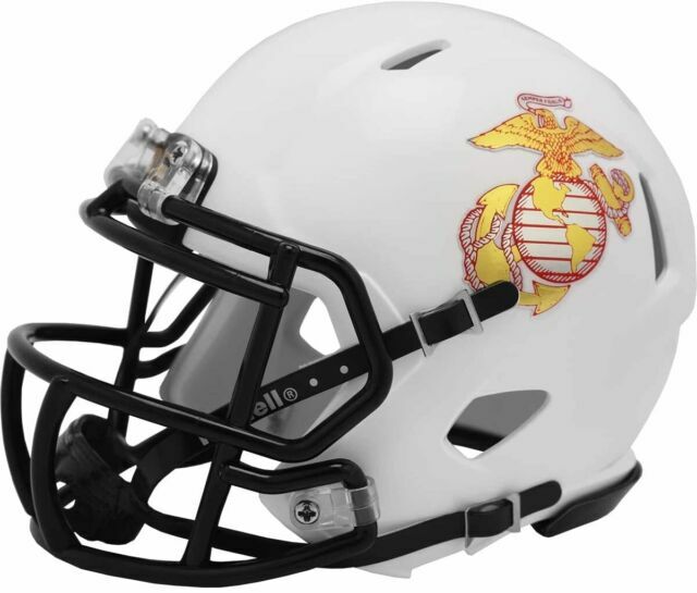 Navy Midshipmen Special USMC Tribute Mini Speed College Football Helmet ...