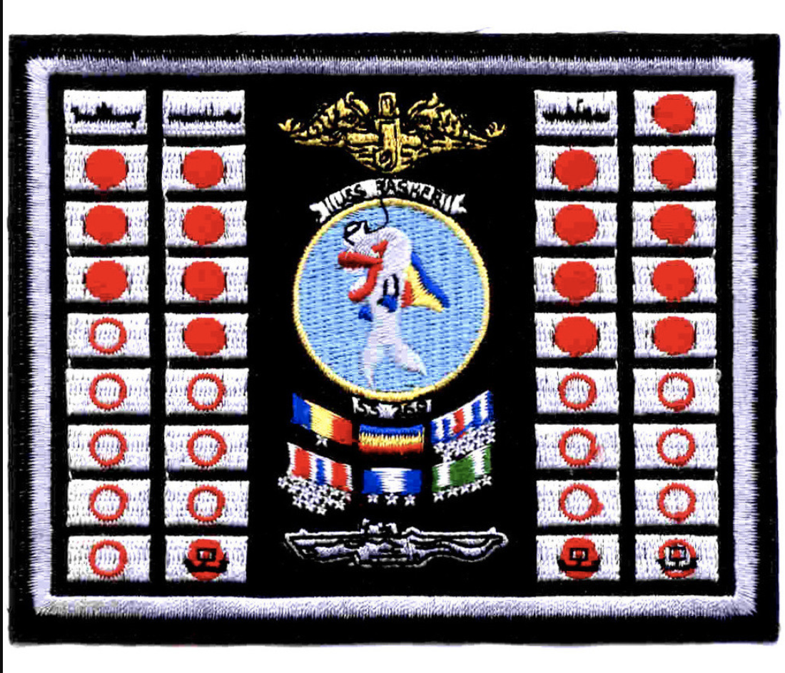 5" NAVY USS RASHER SS-269 EMBROIDERED PATCH | eBay