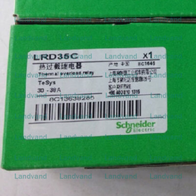 1PCS Schneider LRD35C PLC Thermal Overload Relay 30-38A New in Box | eBay