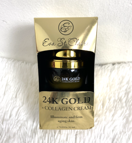 Eva St. Claire 24K Gold Collagen Cream Illuminates and Firm Aging Skin ...
