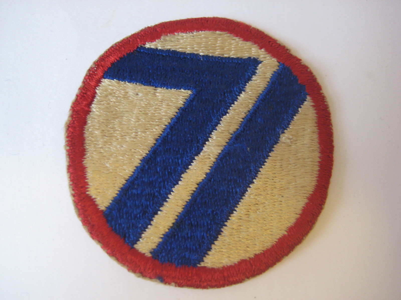 US Army military vtg 71st Infantry Division PATCH usa uniform badge ...