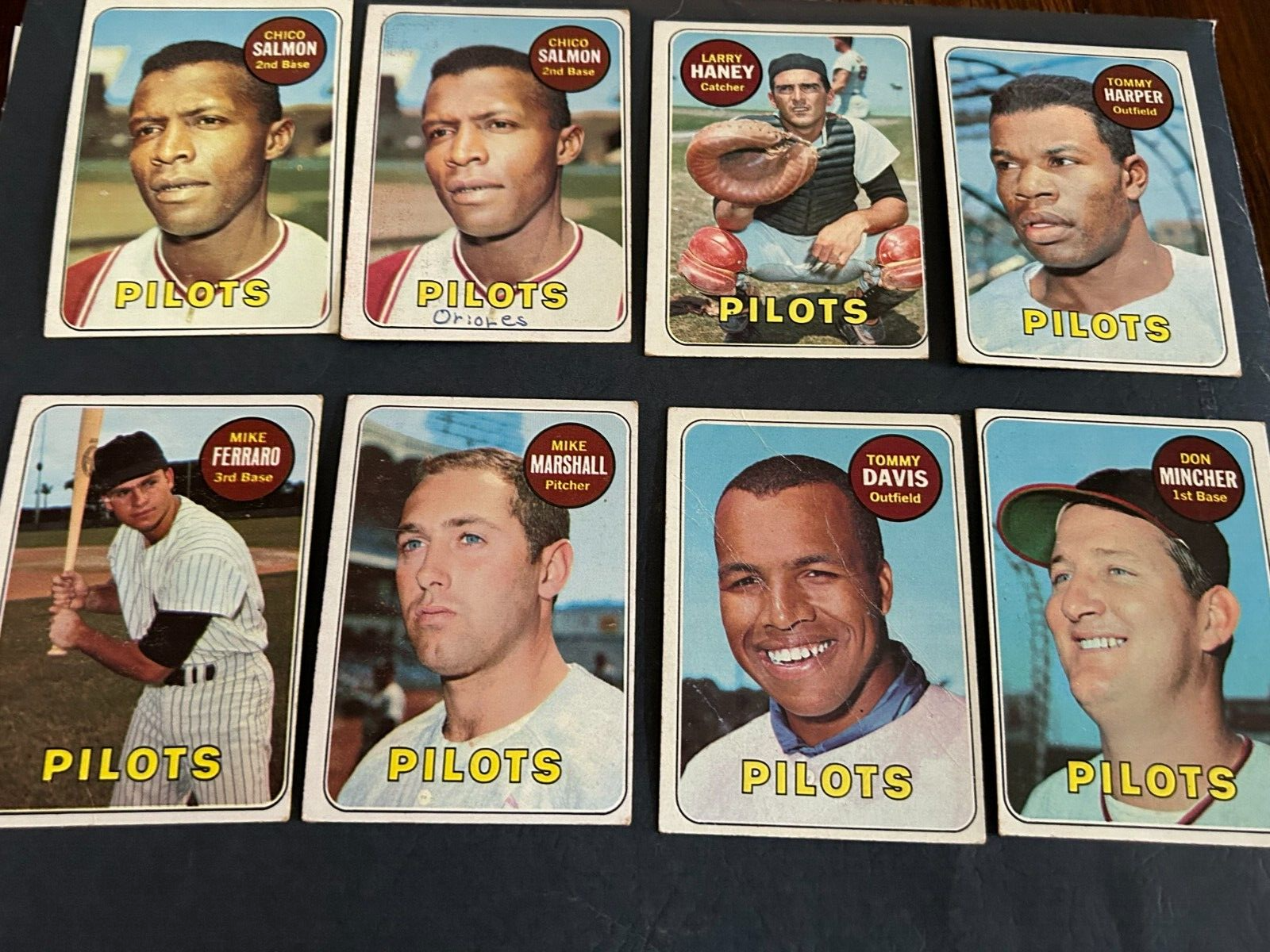 Seattle Pilots 1969 Topps Baseball Cards lot of 8..VG+/EX... | eBay