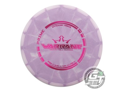 NEW Dynamic Discs Prime Burst Warrant 175g Purple Pink Foil Midrange ...