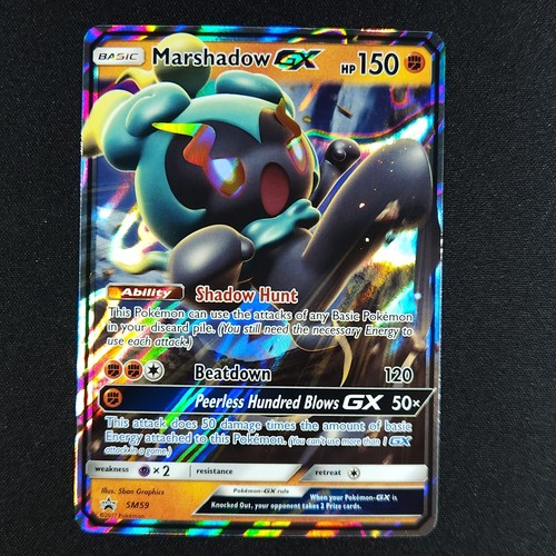 Marshadow GX SM59 - Black Star Promo - Pokémon Card | eBay