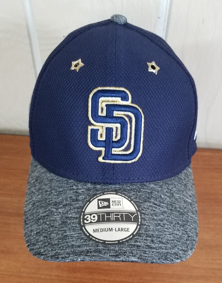 Padres San Diego Baseball New Era 39Thirty 2016 All Star Game Hat Cap M ...