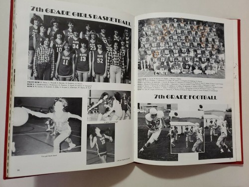 1982 Rambler Yearbook,Bailey Junior High School, Arlington Texas | eBay