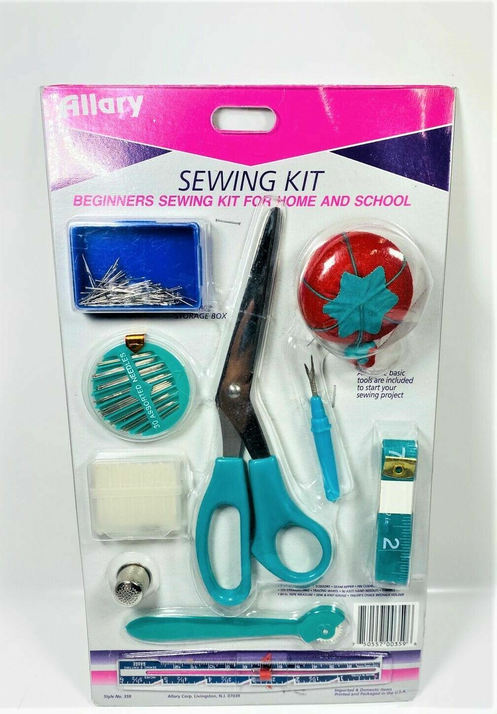 Allary Starter Sewing Kit - Blue | eBay