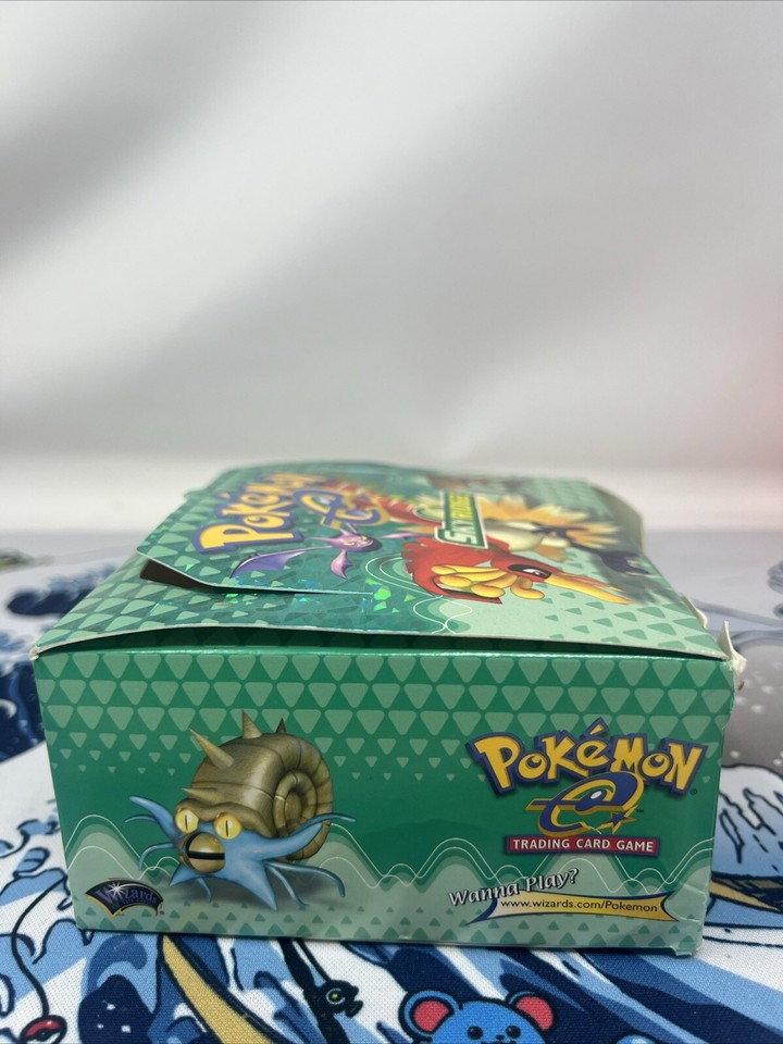 Pokemon Skyridge EMPTY Booster Box Opened No Cards Great Condition WOTC ...