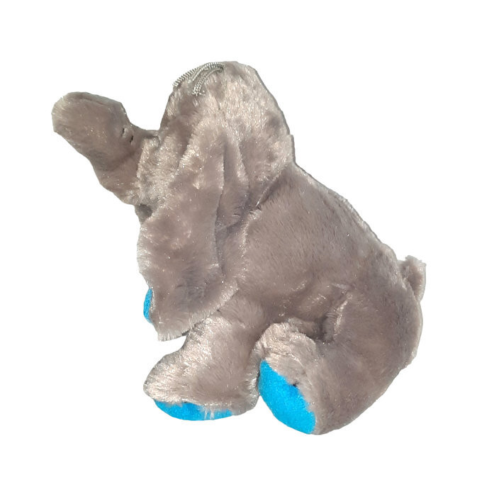 Standard Chartered Gray & Blue Elephant Plush Stuffed Toy 8" | eBay