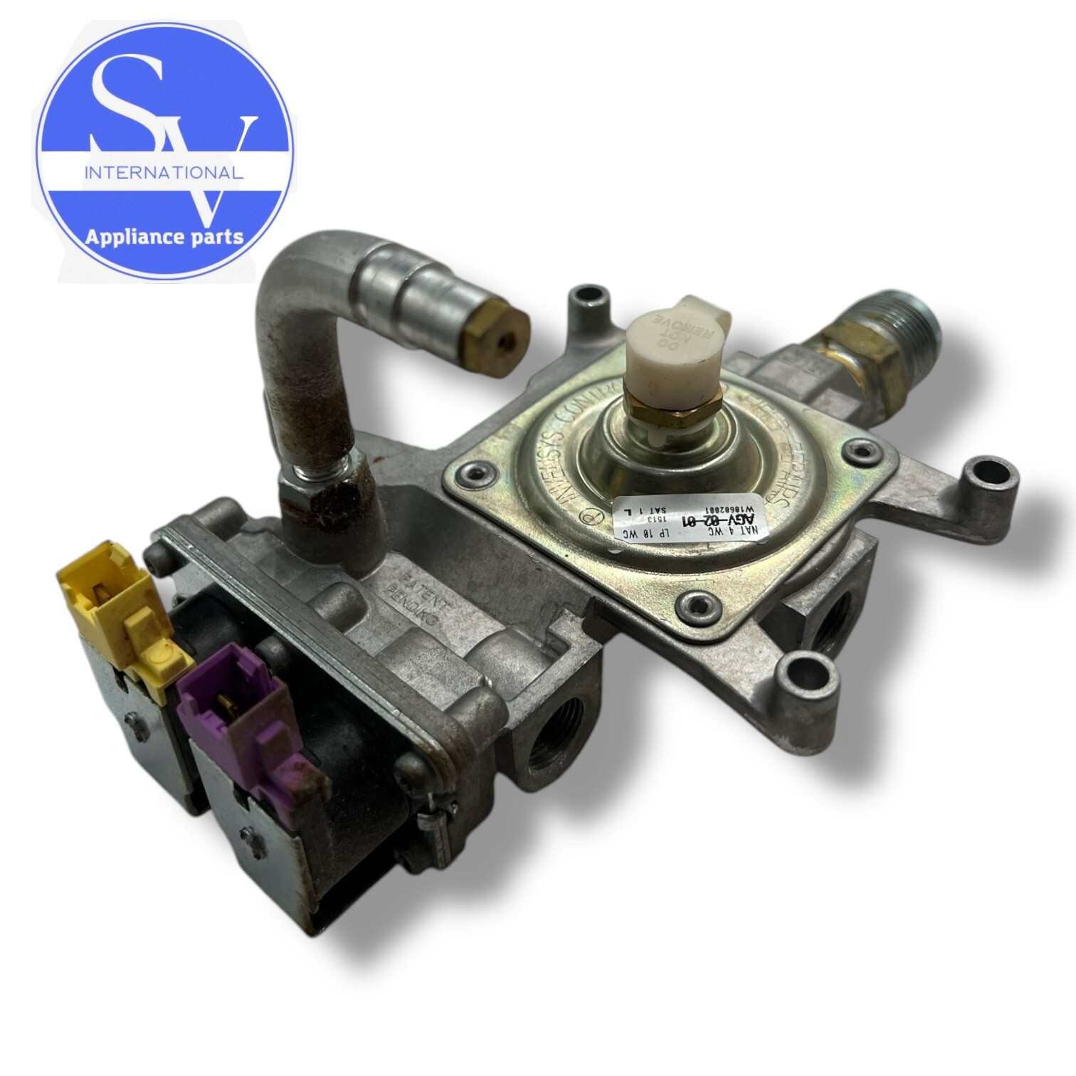 Whirlpool Range Oven Safety Valve and Pressure Regulator WPW10602001 ...