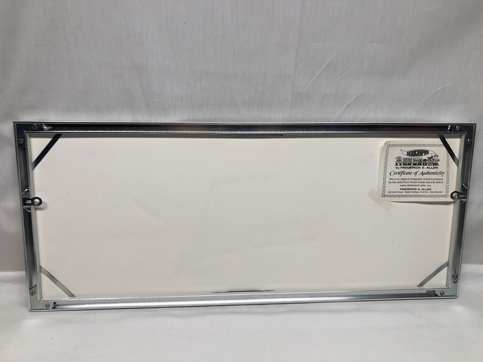 Limited Edition Signed Framed and Matted Serigraph by Frederick E ...