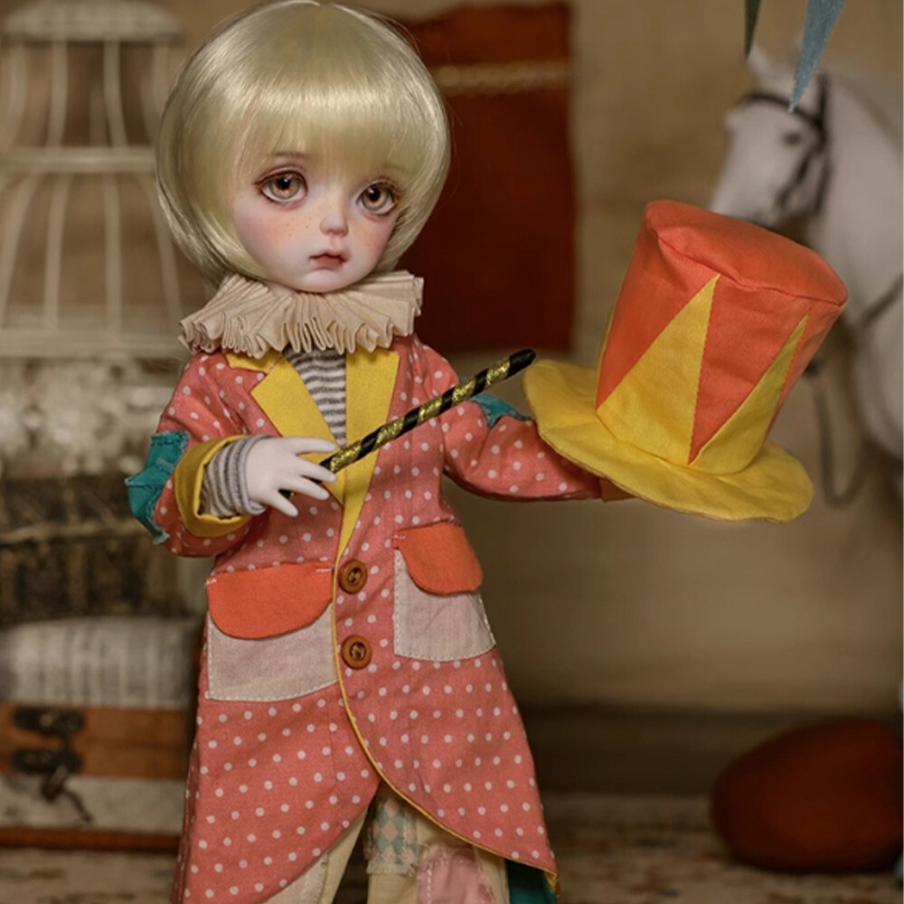 1/6 BJD Doll Ball Joint Doll Circus Retro Magician Girl Face Makeup Full Set Toy | eBay UK
