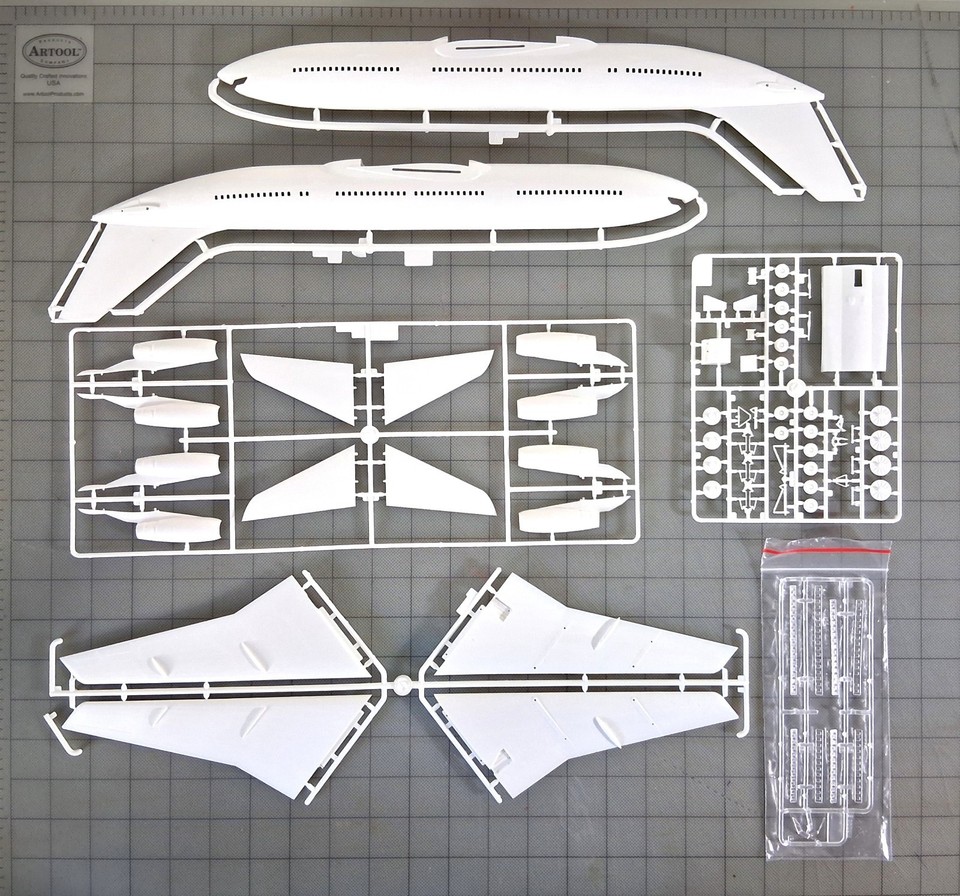 Revell 1:144 Ilyushin IL-86 Parts and Manual Only #04013 No Box No ...