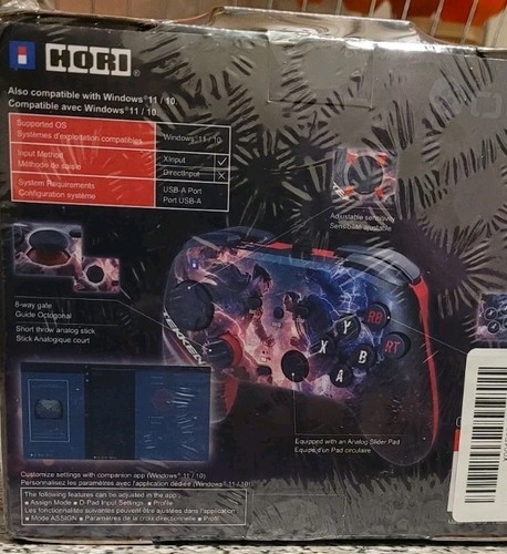 NIB HORI TEKKEN 8 Fighting Commander OCTA Wired Fight Pad Controller ...