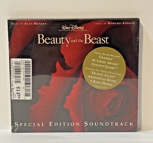 Beauty and the Beast Special Edition Soundtrack CD, 2001 New Mint ...