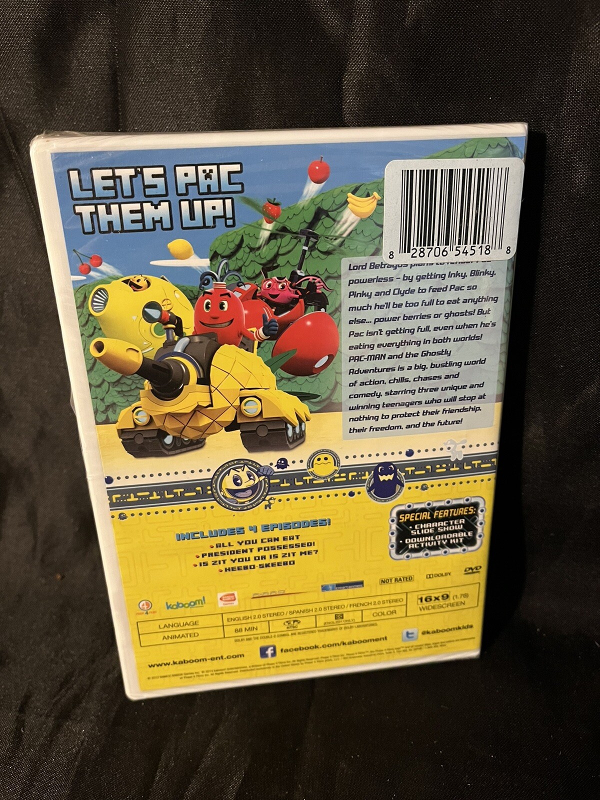 Pac-Man and the Ghostly Adventures: All You Can Eat (DVD, 2014) for ...