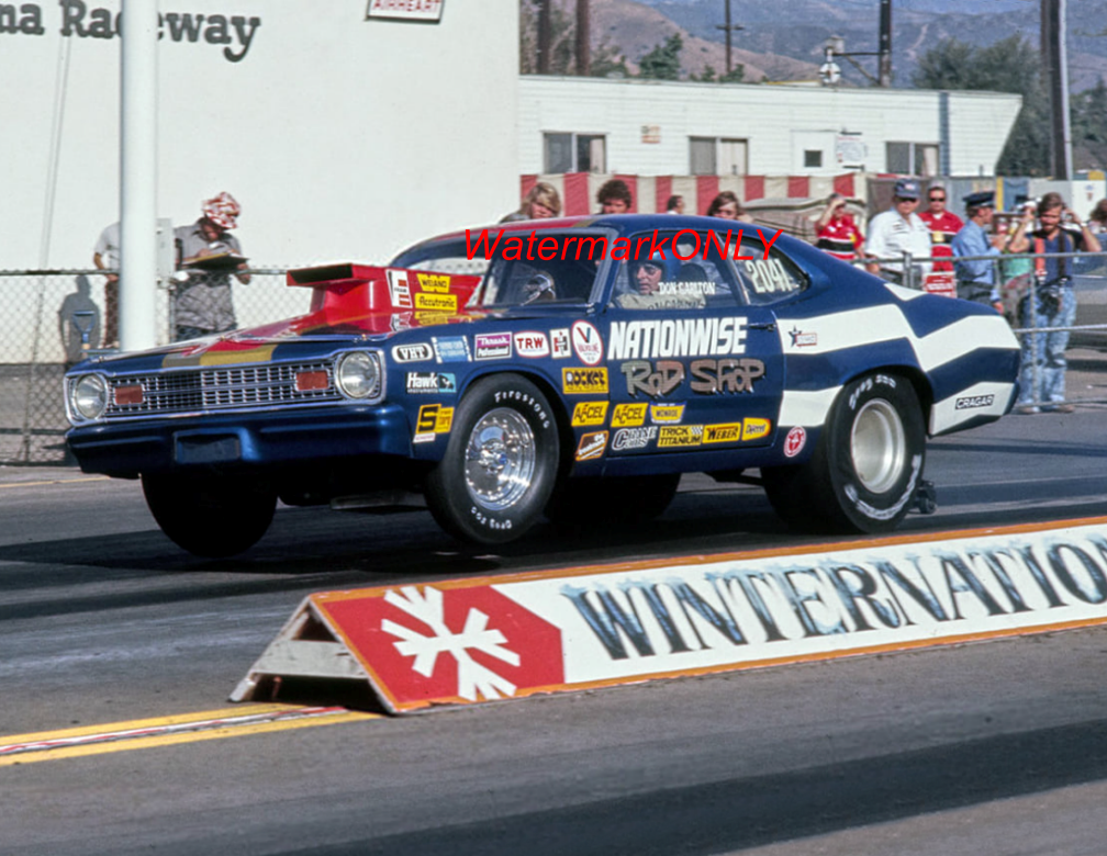 "Don Carlton" 1974 "Rod Shop" Dodge Dart "MOPAR" Pro Stocker PHOTO ...