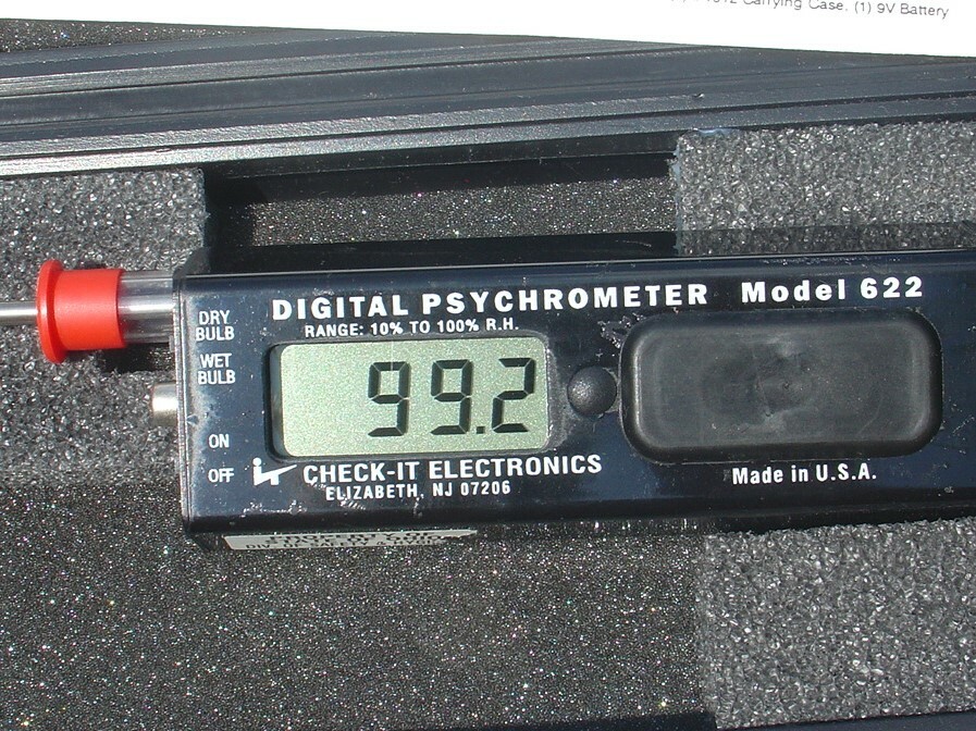 Check-IT Electronics Digital Psychrometer Set Model 622 | eBay