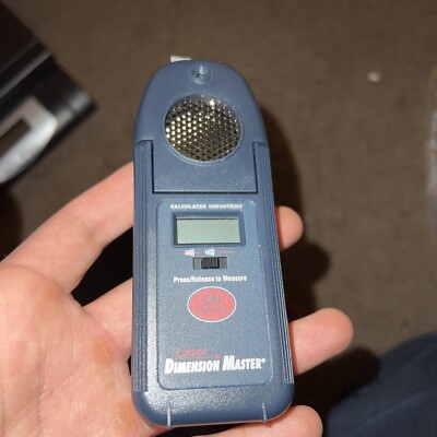 Calculated Industries Laser Dimension Master Ultrasonic Distance ...