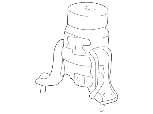 02 Toyota Camry V6 Front Engine Mount OEM 123610A080 for sale online | eBay