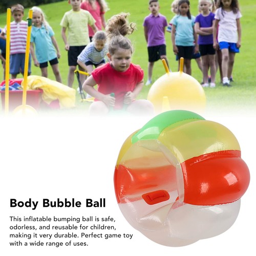 LT Inflatable Bumping Ball Foldable Portable Body Bubble Ball 90x75cm ...