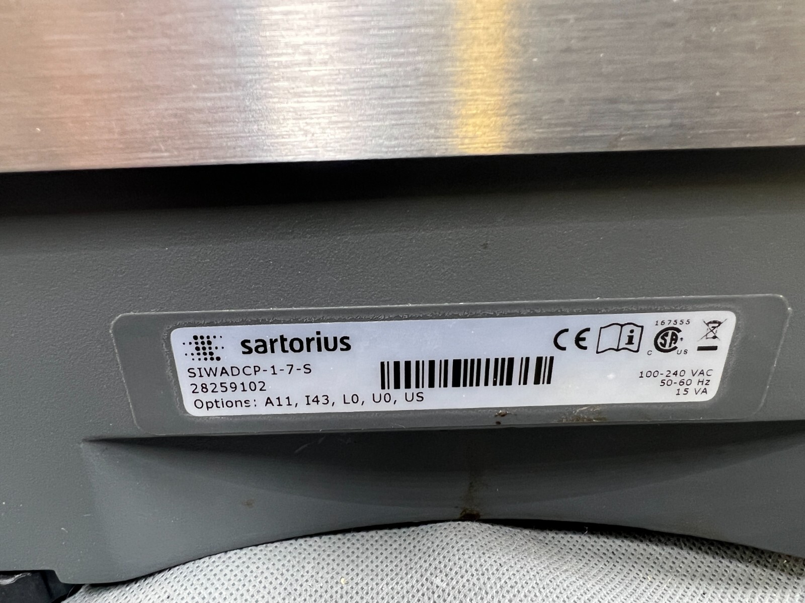 Sartorius SIWADCP-1-7-S, Signum 1 Advanced Level Scale, 6 Button ...