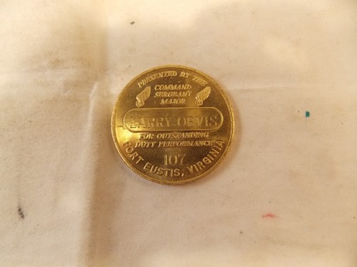 US Army Challenge Coin Transportation Corps Regiment, Ft Eustis, VA | eBay