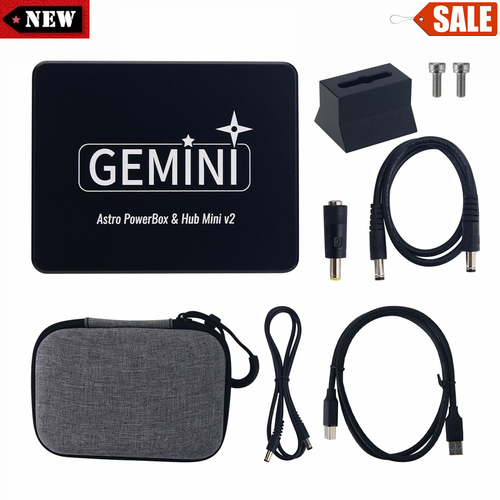 Gemini PowerBox & Hub Mini V2 USB3.1 Hub Astronomical Power Management ...