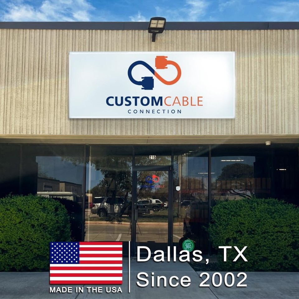 22 AWG 10 Conductor Stranded Shielded Plenum Cable CL3P White Jacket ...