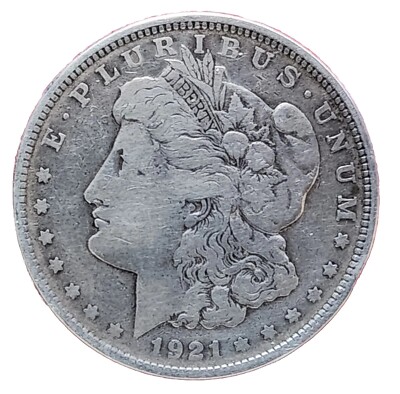 •1921•U.S.A•.ONE SILVER DOLLAR• | eBay UK