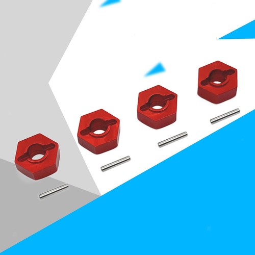 4x 1/12 Wheel Hex Hubs Mount 12mm Metal Replaces for MN86S MN128 ...