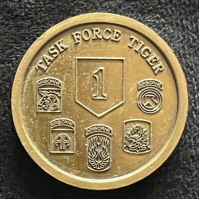 Flying Tigers Task Force Tiger Challenge Coin | eBay