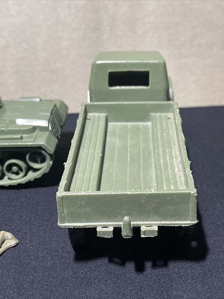 VTG Tim Mee Green Plastic Tank Army Military Vehicles Toys Lot | eBay