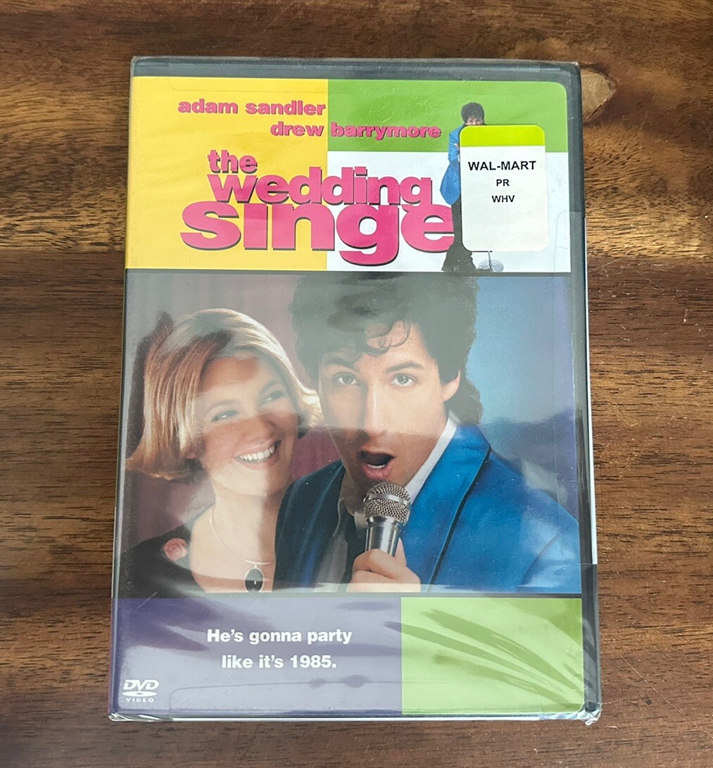 The Wedding Singer (DVD, 1998) BRAND NEW - FREE SHIPPING 794043466021 ...